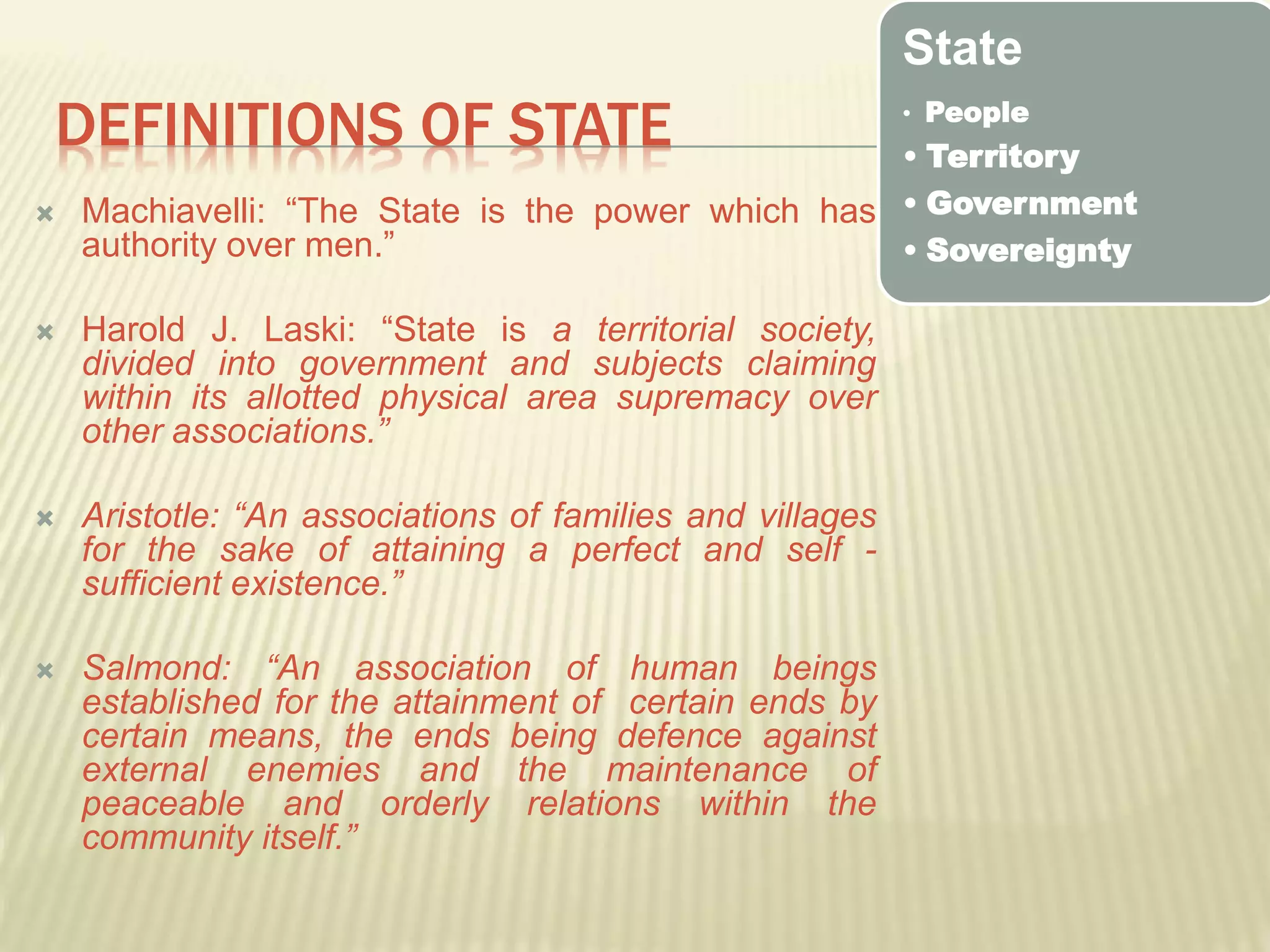 Ch 1 Concept of State and Nation | PPTX