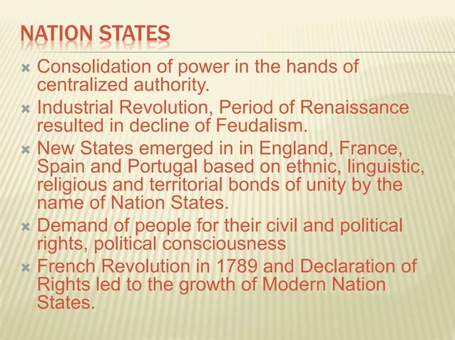 Ch 1 Concept of State and Nation | PPTX | Genealogy and Ancestry ...