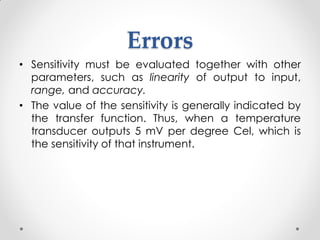 Measurement Errors and Standards | PDF