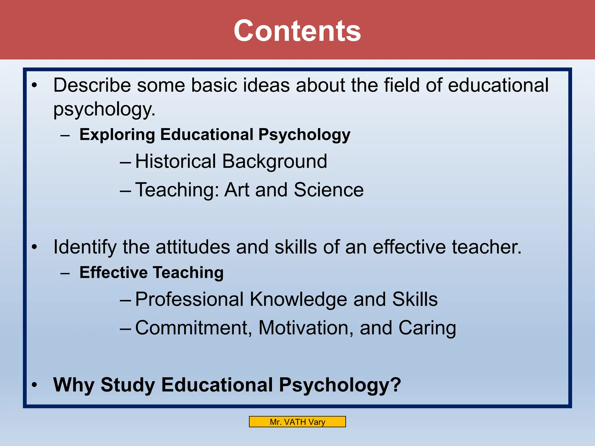 CH 1 Educational Psychology_A Tool for Efffective Teaching.ppt