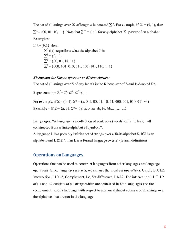 Theory of computation | PDF