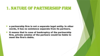 Fundamental of partnership introduction of partnership | PPT