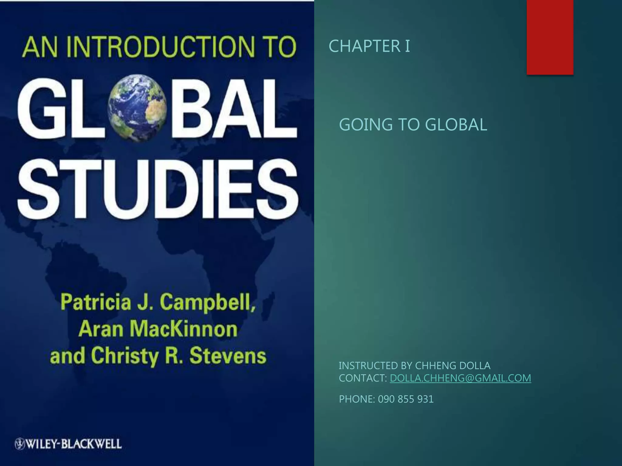 Ch1 going to global | PPTX