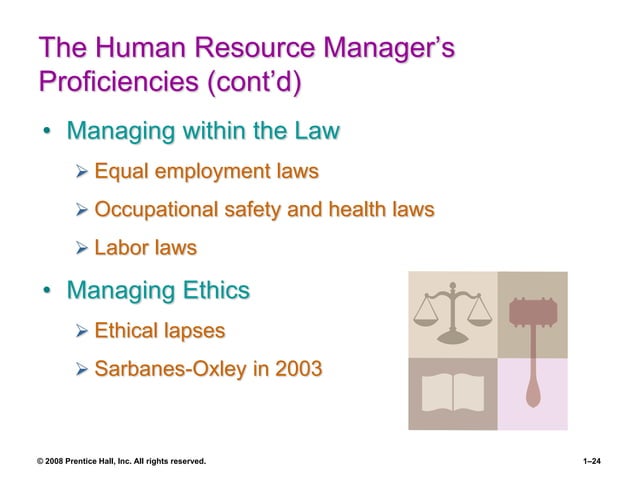 Ch1 Human recourse management gary dessler.ppt | Human Resources | Business