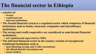 Ch 1 II Financial Sector in Ethiopia.pptx