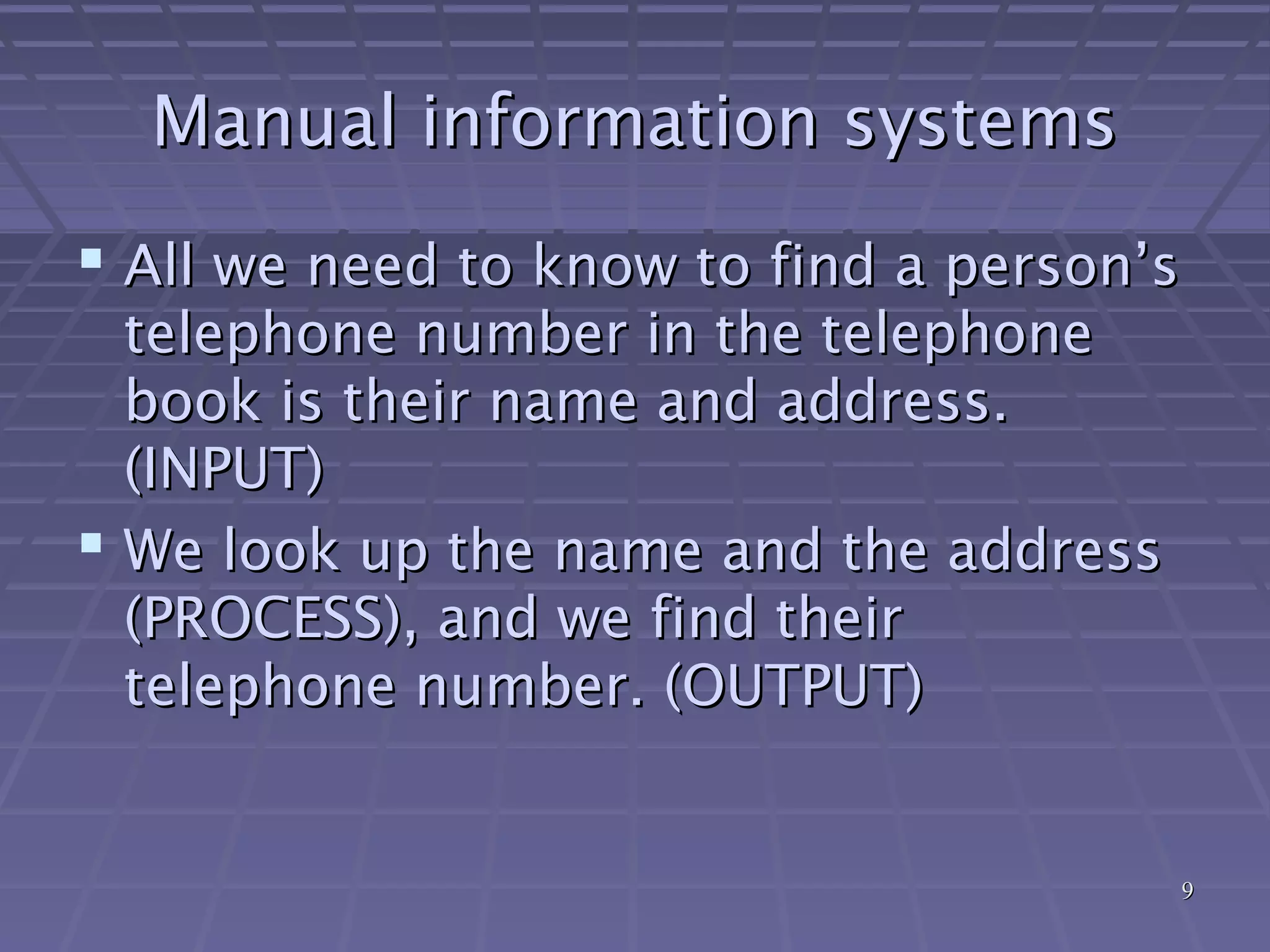 Ch 1 information system | PPT