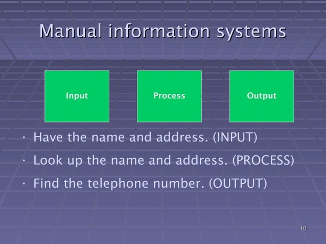 Ch 1 information system | PPT