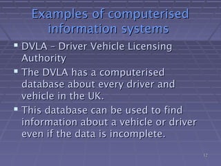 Ch 1 information system | PPT
