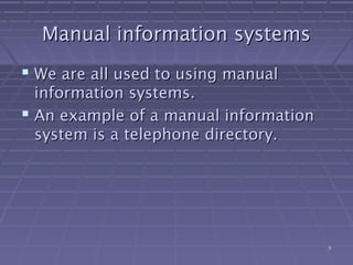 Ch 1 information system | PPT