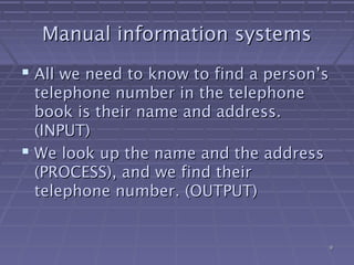 Ch 1 information system | PPT