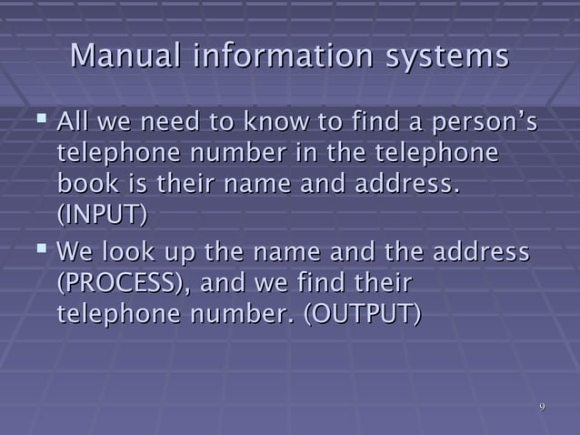 Ch 1 information system | PPT