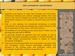 introduction to advertisement | PPTX