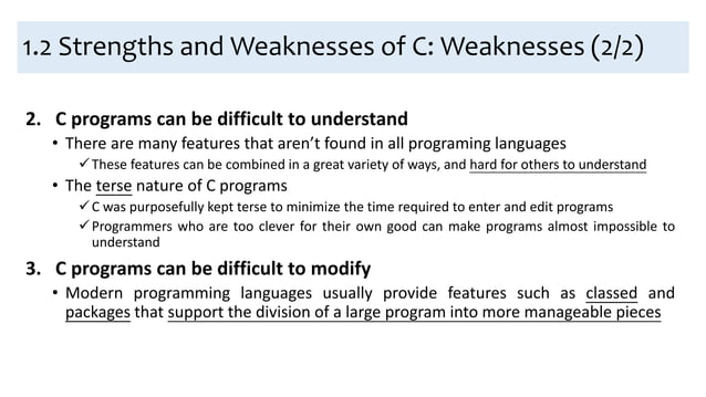Ch1 Introducing C | PPT