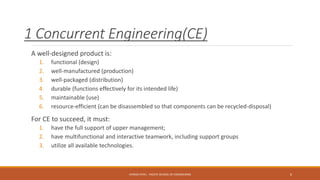 Product design and value engineering (PDVE) Ch 1 introduction | PPSX