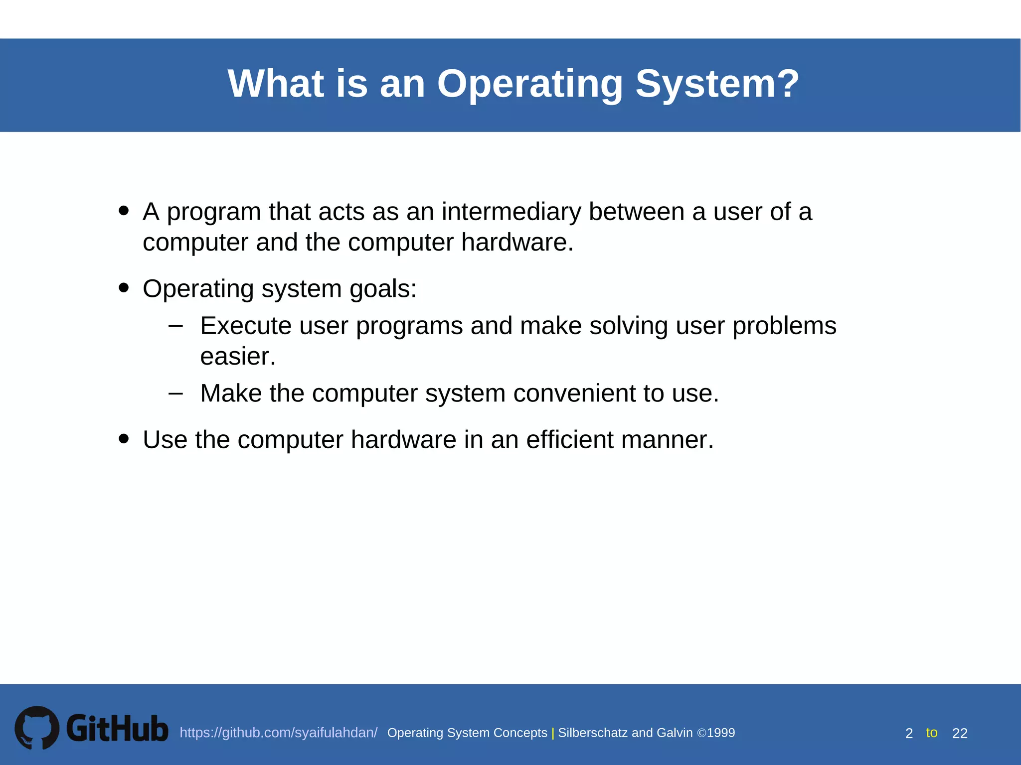 Operating System-Ch1 introduction | PPT