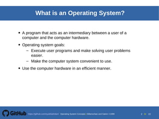 Operating System-Ch1 introduction | PPT