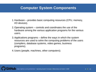 Operating System-Ch1 introduction | PPT