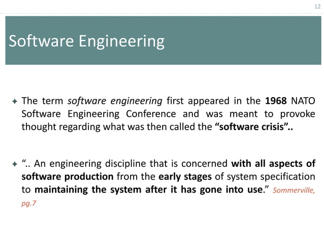 Software Engineering | PPT
