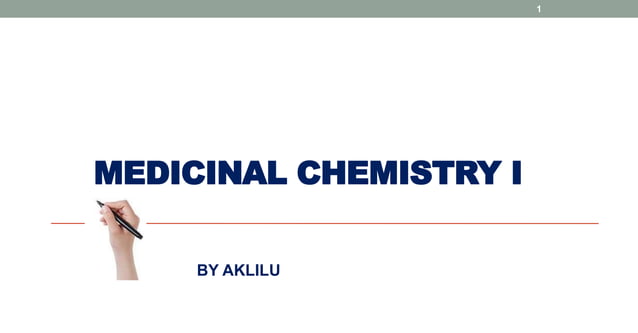 Ch1 introduction to medicinal chemistry | PPTX | Chemistry | Science