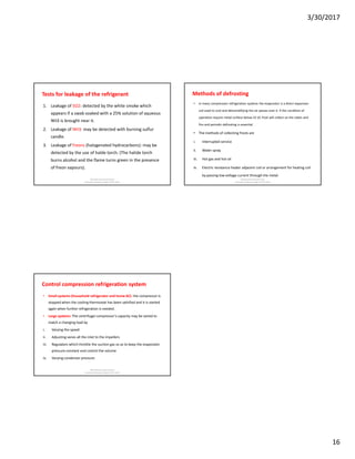 Refrigeration and Air Conditioning Engineering (Lecture 01) | PDF