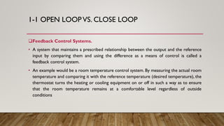 Ch1 introduction to control | PDF