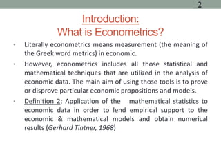 Chapter one: Introduction to Econometrics.ppt