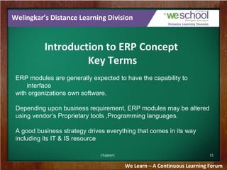 Introduction to ERP | PPT