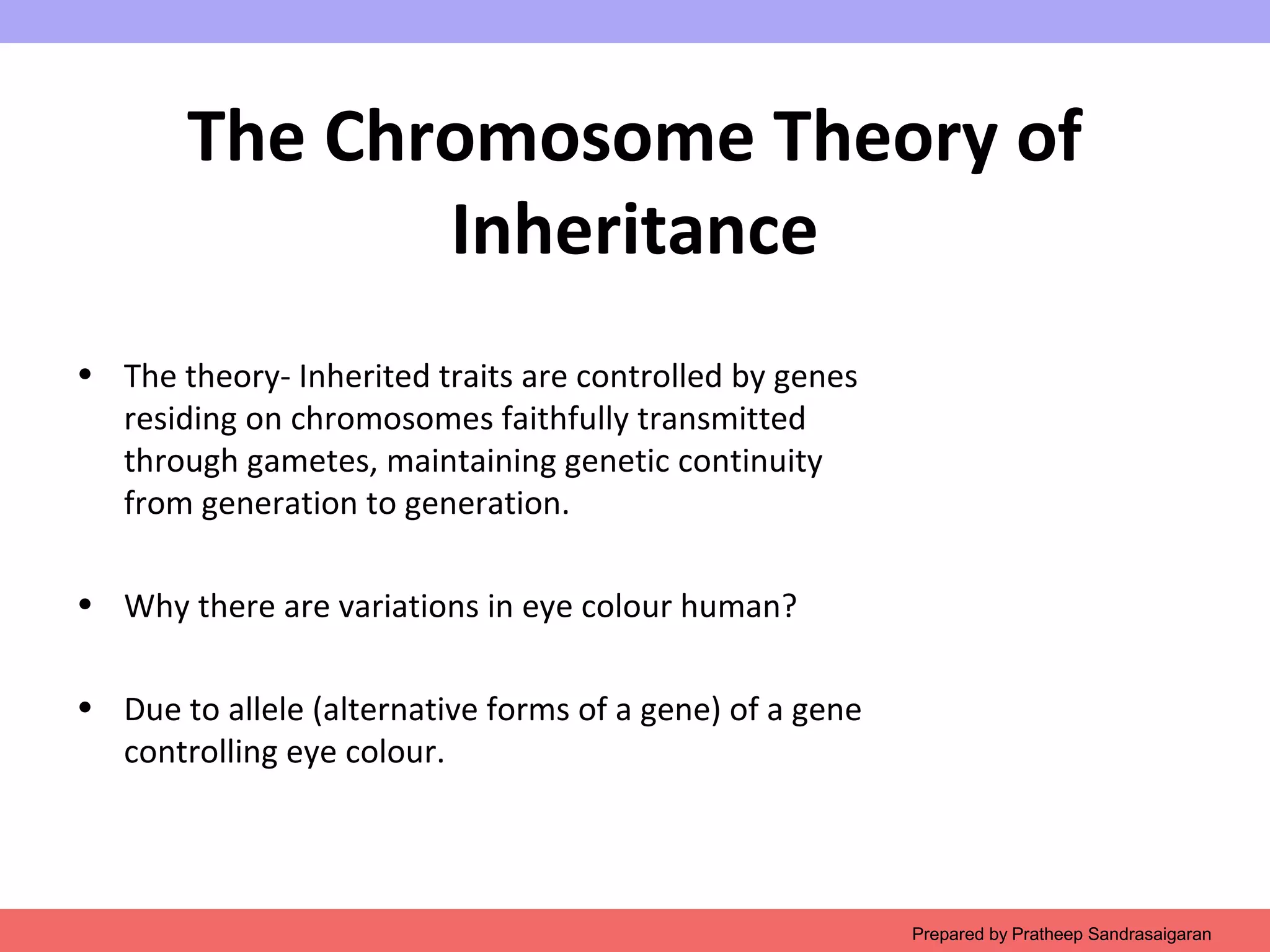 Ch1 introduction to genetics | PPT