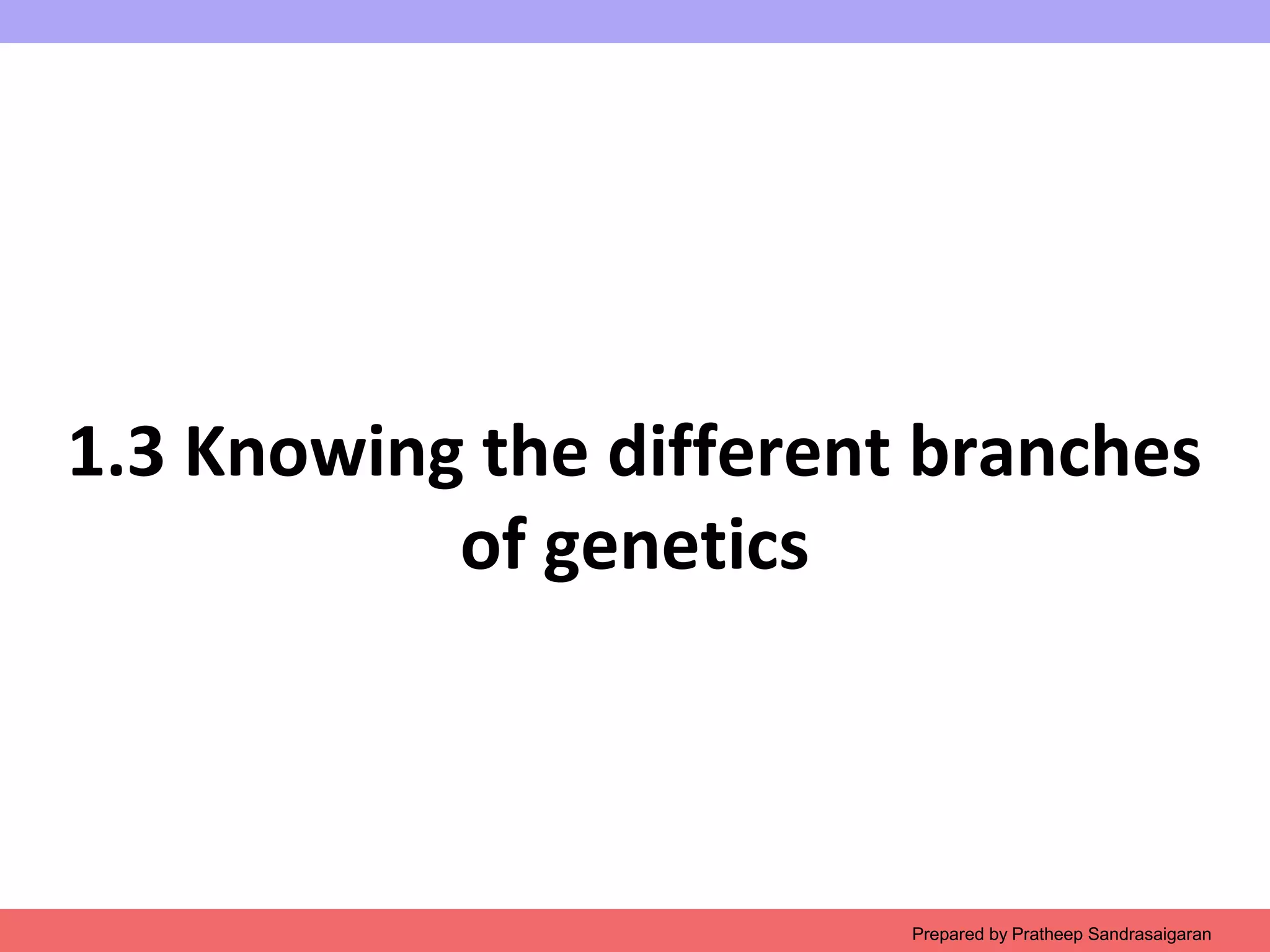 Ch1 introduction to genetics | PPT