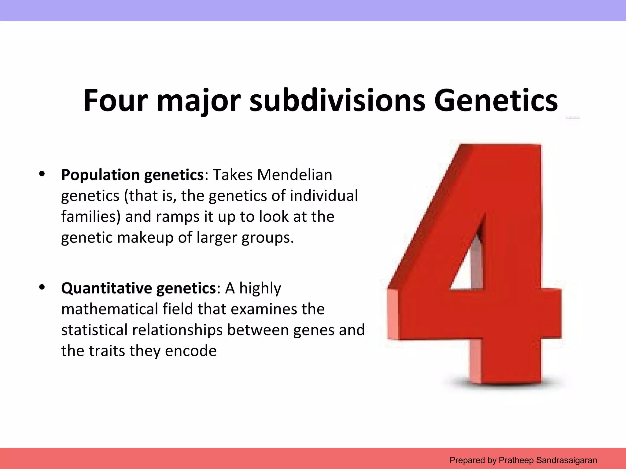 Ch1 introduction to genetics | PPT