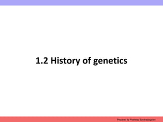 Ch1 introduction to genetics | PPT