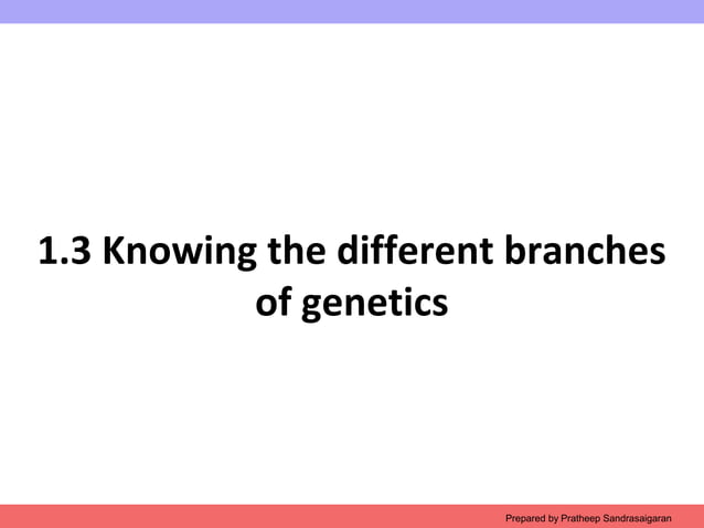 Ch1 introduction to genetics | PPT