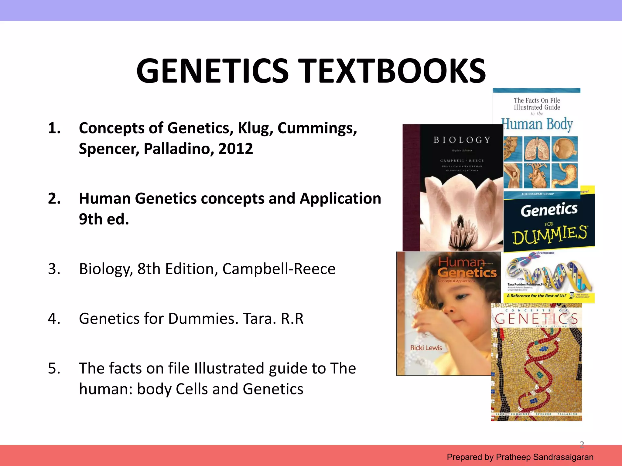 Topic 1_introduction to genetics | PDF