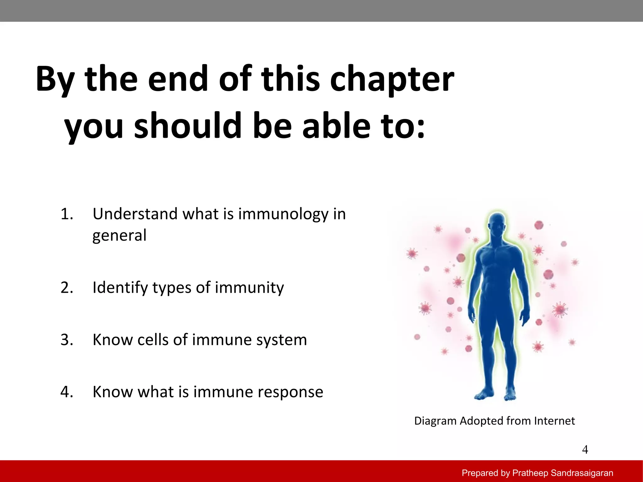 Introduction to immunology | PPT | Infectious Diseases | Diseases and ...