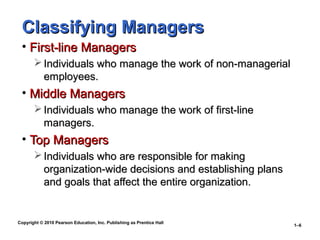 Ch 1 introduction to management and organizations | PPT
