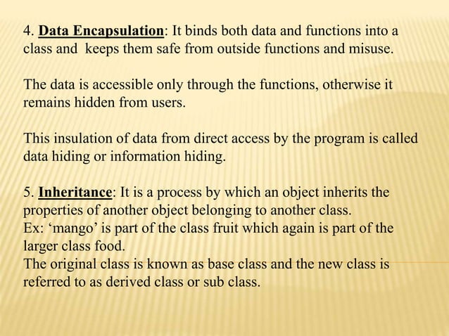 Ch 1 Introduction To Object Oriented Programming Pptx