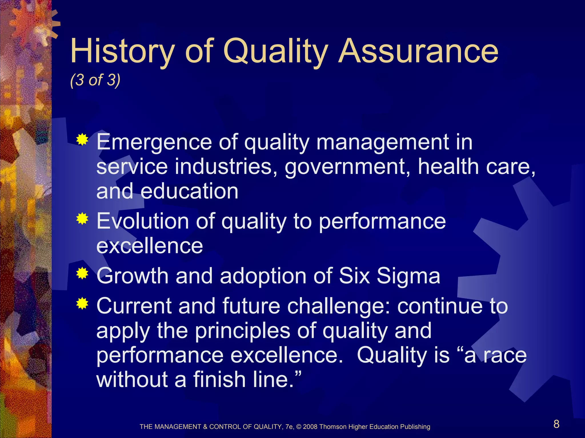 Ch 1 introduction to quality | PPT