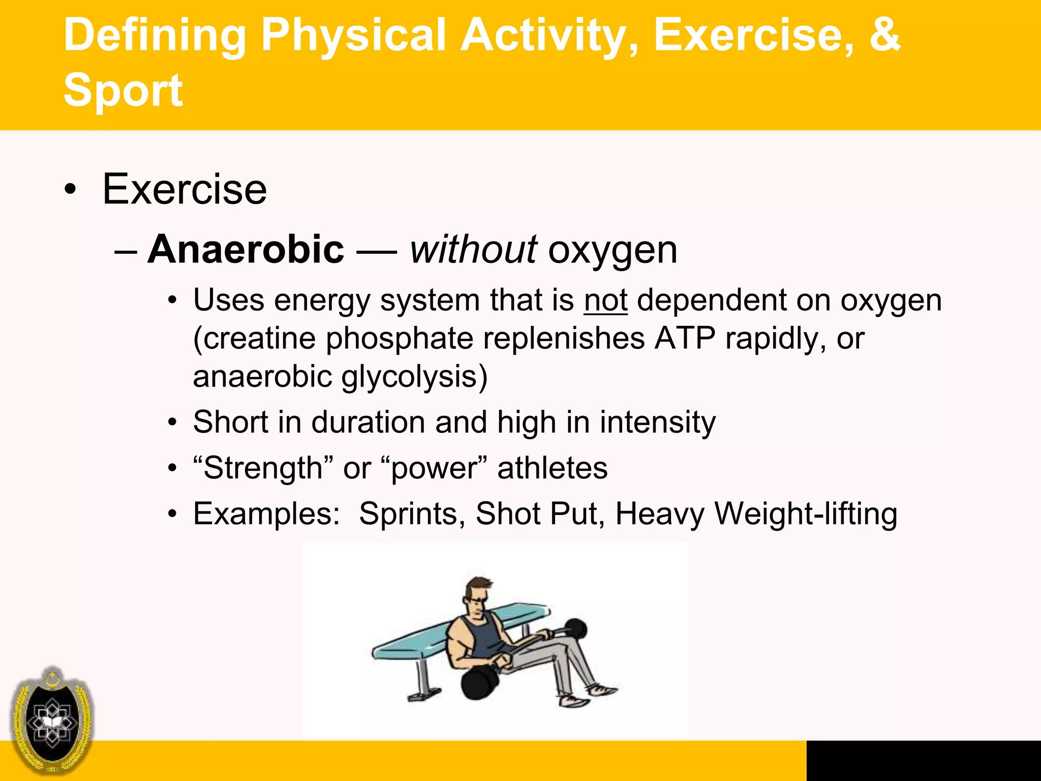 NDD30503: NUTRITION FOR SPORTS AND EXERCISE | PPTX