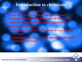 Handling Chemicals & Chemical Processes - Tips, Tricks & Tools | PPTX