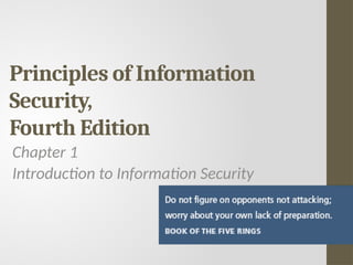 Ch1 Intro to Information Security from Principles of Information ...
