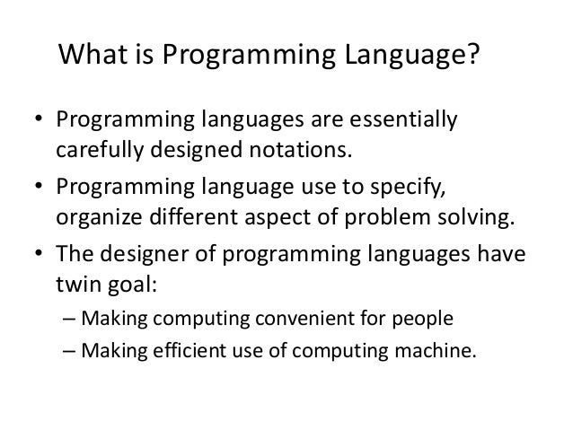 Ch1 language design issue