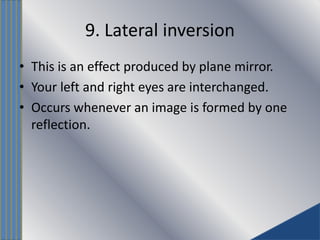 Ch 1 light and sight | PPT