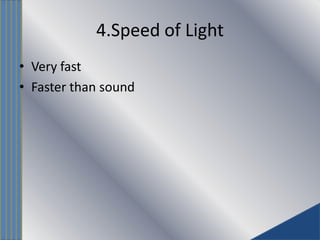 Ch 1 light and sight | PPTX