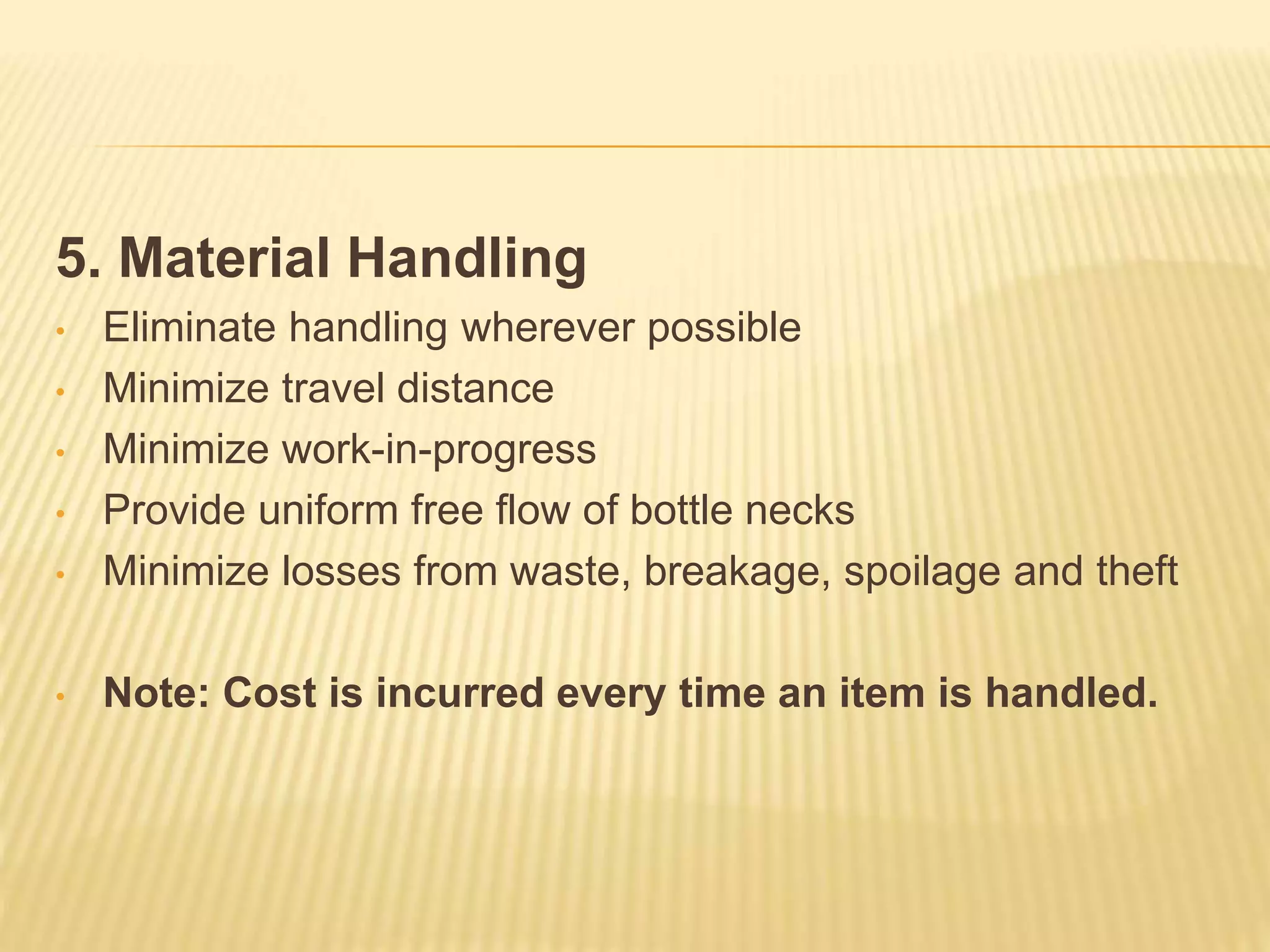 Logistics Management & Material Handeling | PPTX