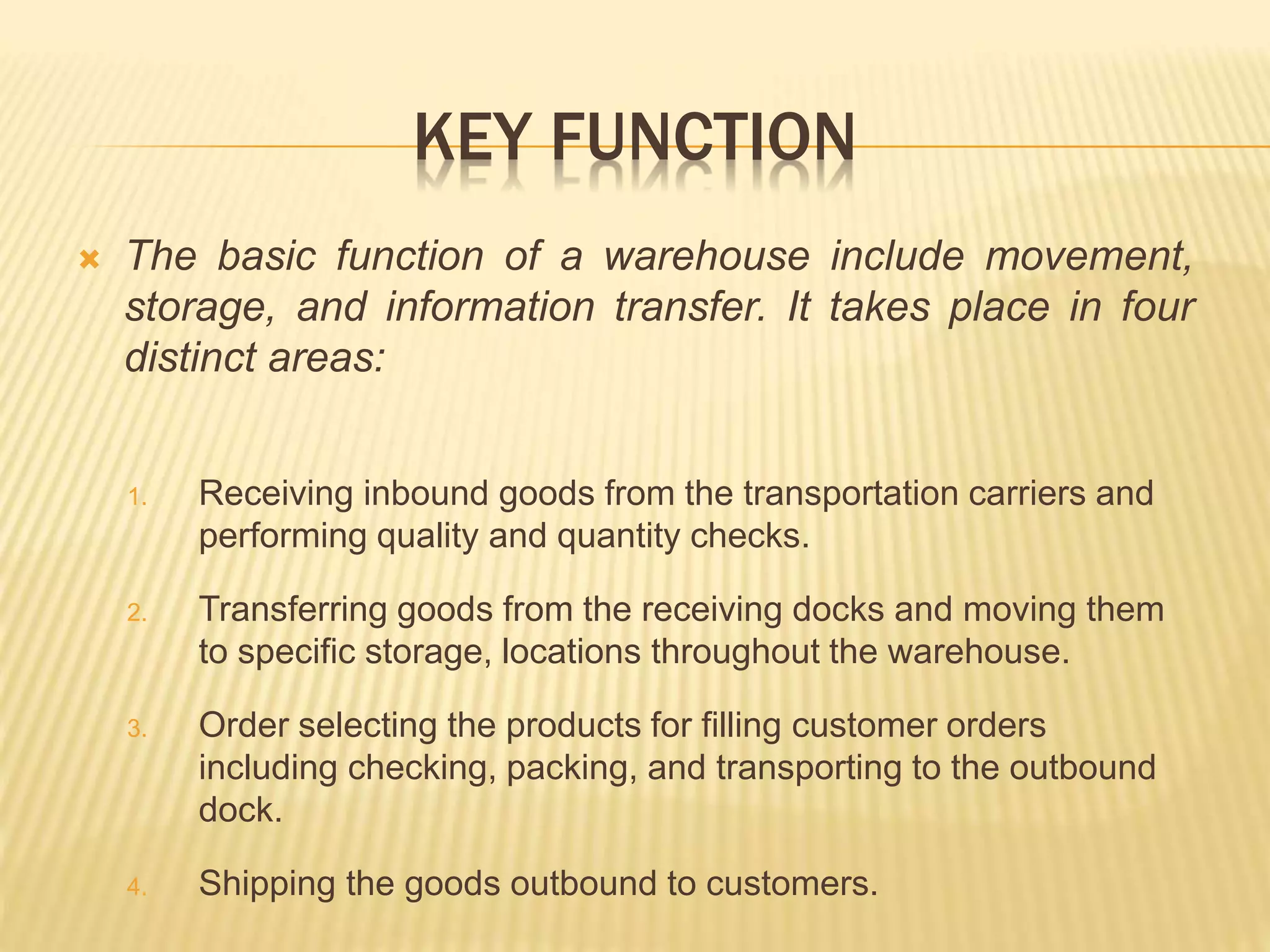 Logistics Management & Material Handeling | PPTX