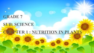 Ch 1 Nutrition in plants and modes of Nutrition .pptx