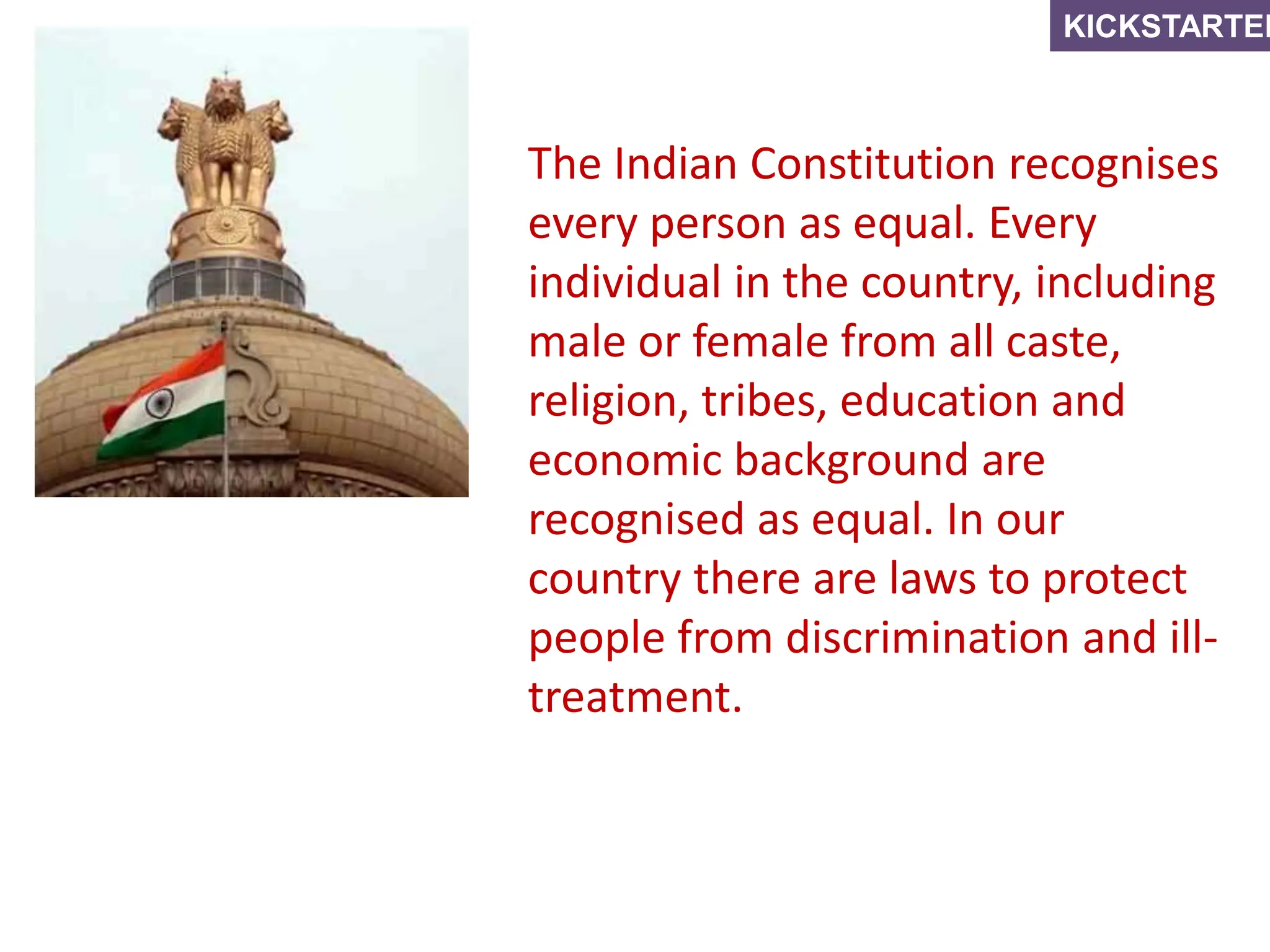 Ch 1 On Equality Grade 7 CIVICS CBSE Social Science | PDF