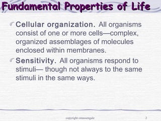 Biology:Origins of Life | PPT