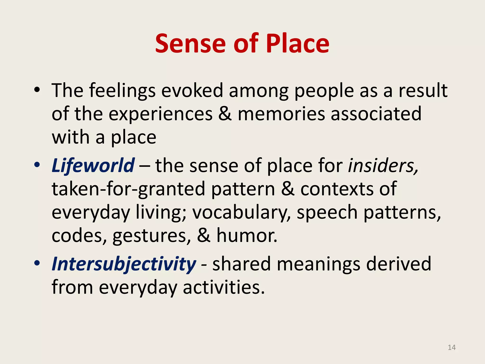 Ch 1 outline terms - Location and Spatial Analysis | PPT