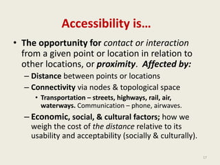 Ch 1 outline terms - Location and Spatial Analysis | PPT